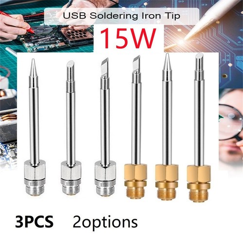 Tip Mini Portable USB Soldering Iron/Tip 3*15w 2in 510 Interface ...