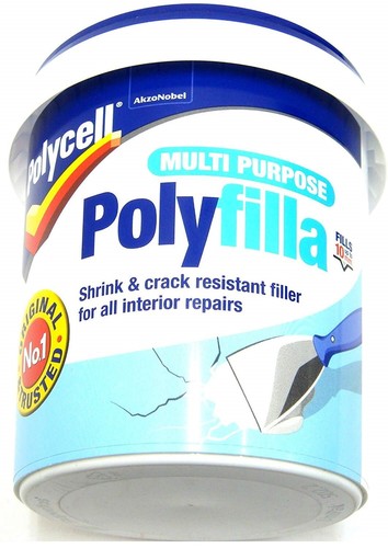 1KG Tube Polycell Multi Usage Polyfilla Prêt Mélange Réservoir Intérieur Fissure | eBay