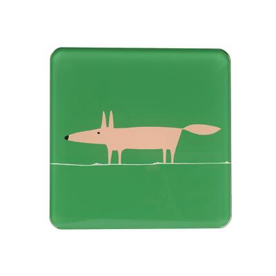 Scion Mr Fox Glass Hot Pot Stand Worktop Saver - Mint Leaf | eBay UK