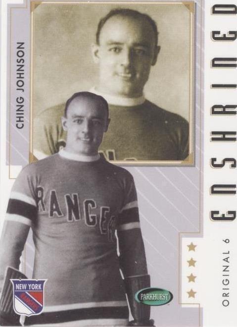 2003-04 Parkhurst Original Six New York Rangers - Enshrined Ching ...