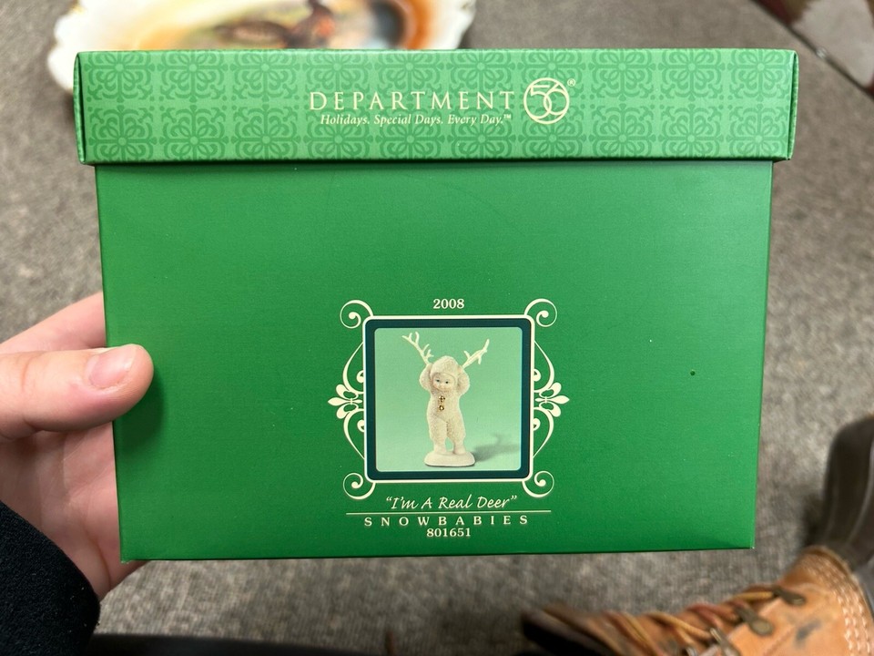 Snowbabies I’m A Real Dear | eBay