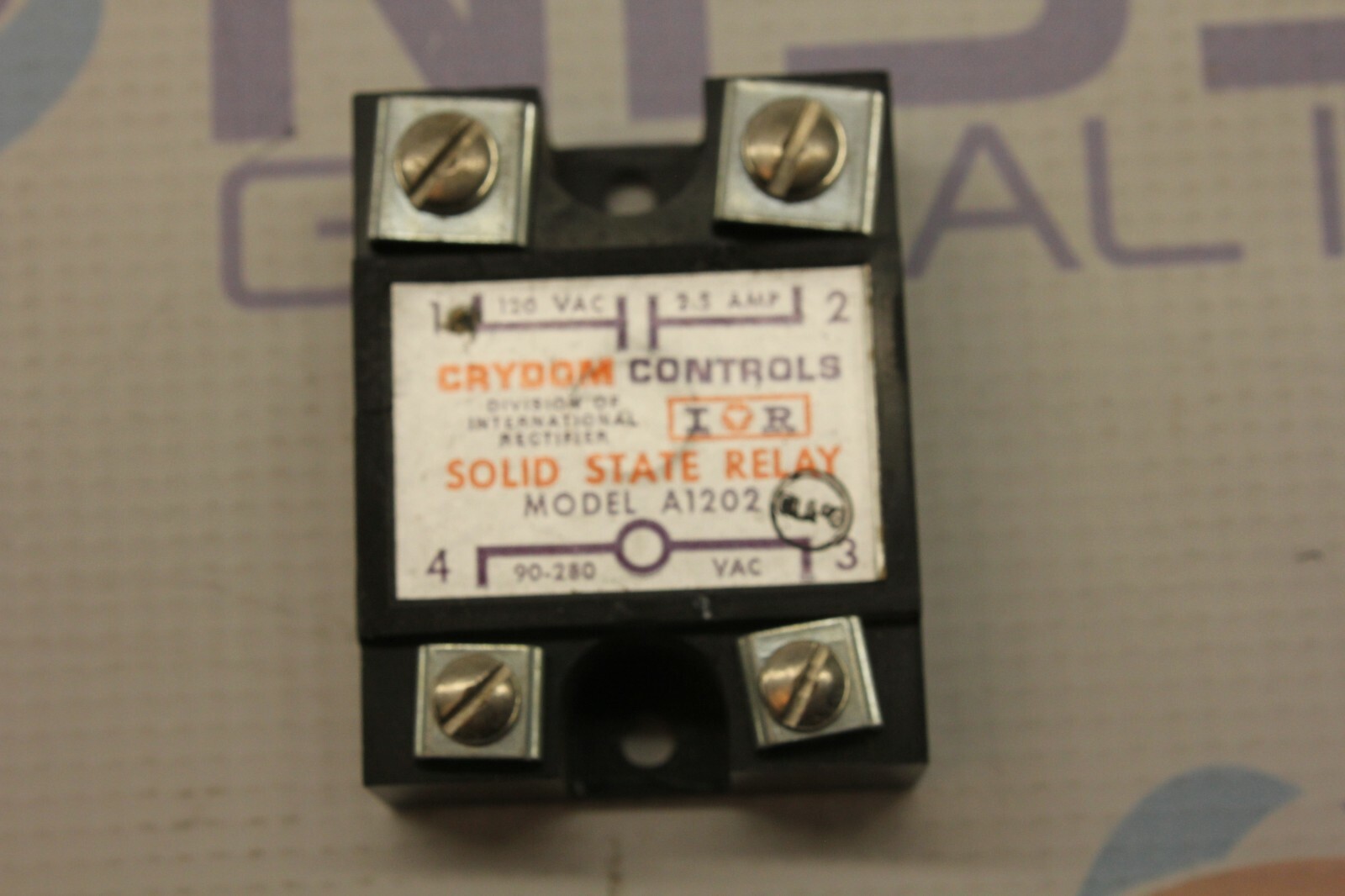Crydom A1202 2.5 Amp Solid State Relay | eBay