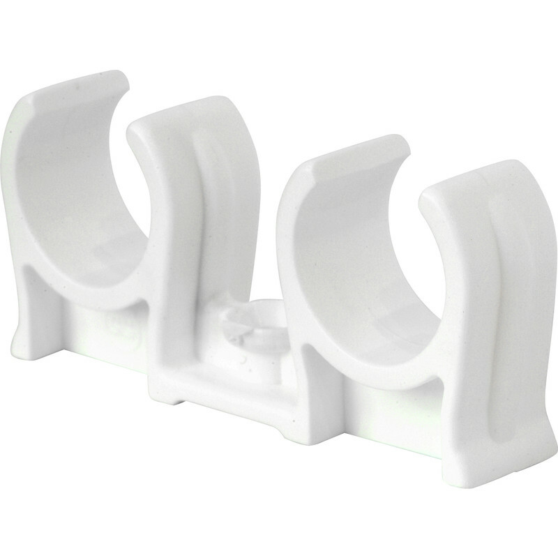 Talon Hinged Pipe Clips Clip Lock 10mm,12mm, 15mm, 22mm/white/blue/red ...