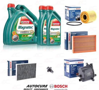 FITS LAND ROVER FREELANDER 2.2 SD4 (MK2) FULL BOSCH SERVICE KIT [2010 ...