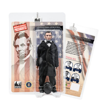 US Presidents 8 Inch Action Figures Series: Abraham Lincoln [Black Suit ...