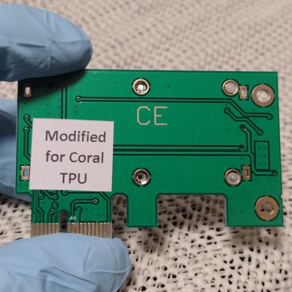 PCIe Adapter for Coral Google Mini-PCIe Edge TPU Accelerator | eBay UK