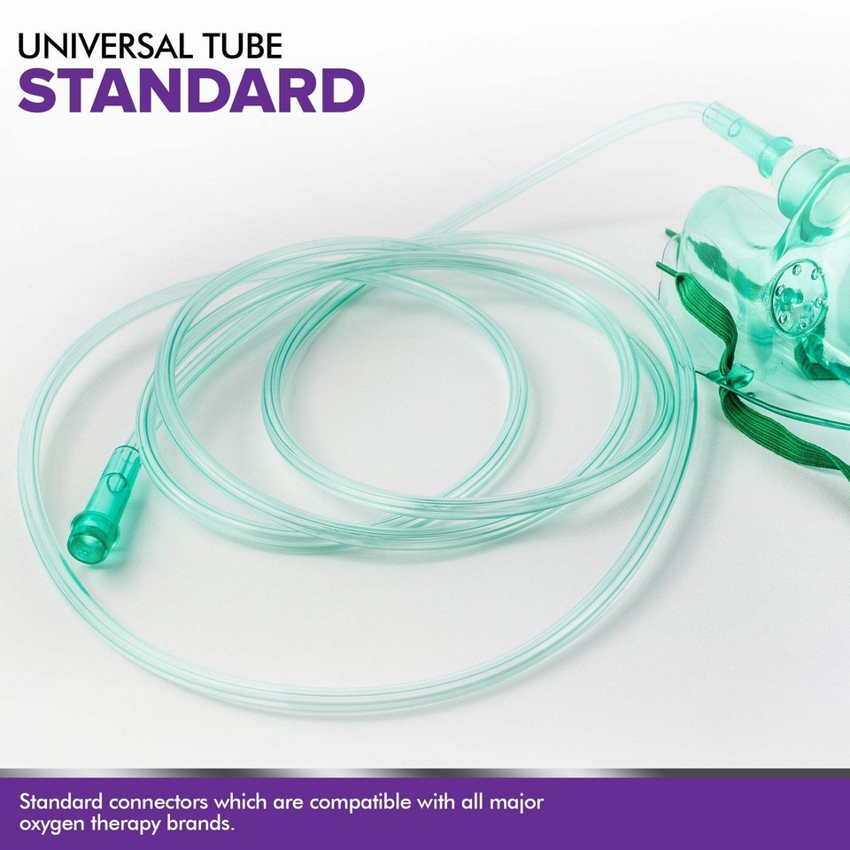 NEW Oxygen Tubing - Premium Green Crush Resistant Oxygen Tubes - 50 ...