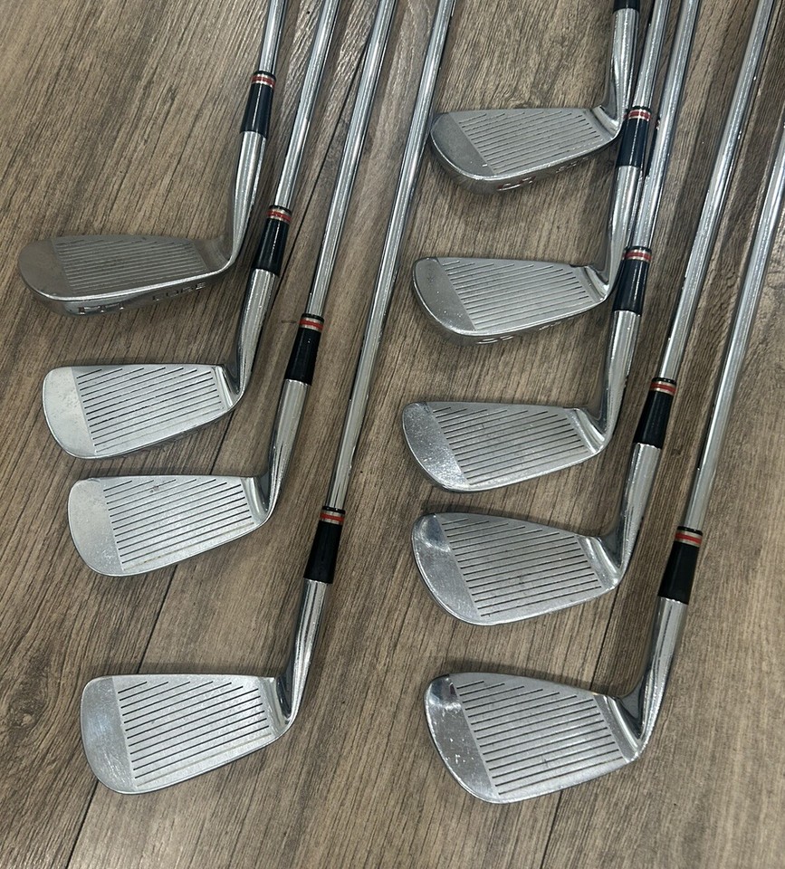 Vintage Ben Hogan Edge Forged Irons E-wedge 2-9 Iron Apex 4 Shaft Hogan ...