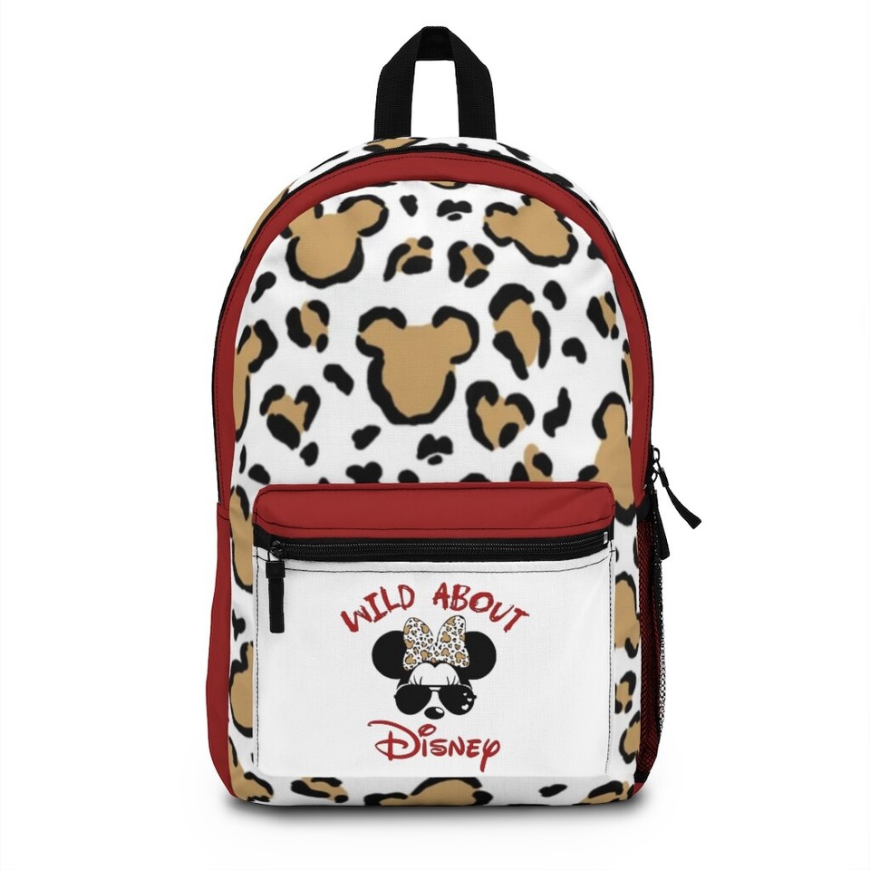 Wild About Disney Leopard Minnie Backpack, Disney Backpack, Minnie ...