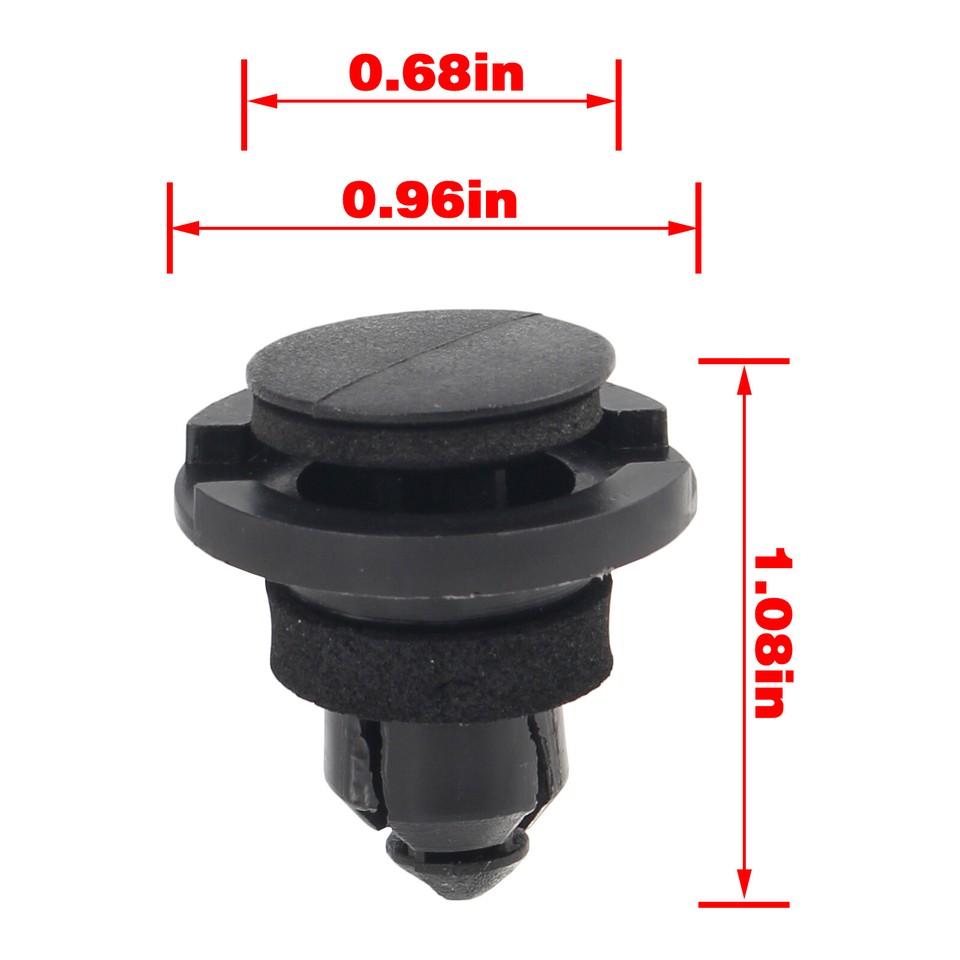 30pcs For Subaru 909140055 Nylon Rocker Moulding Retainer Clip Impreza ...