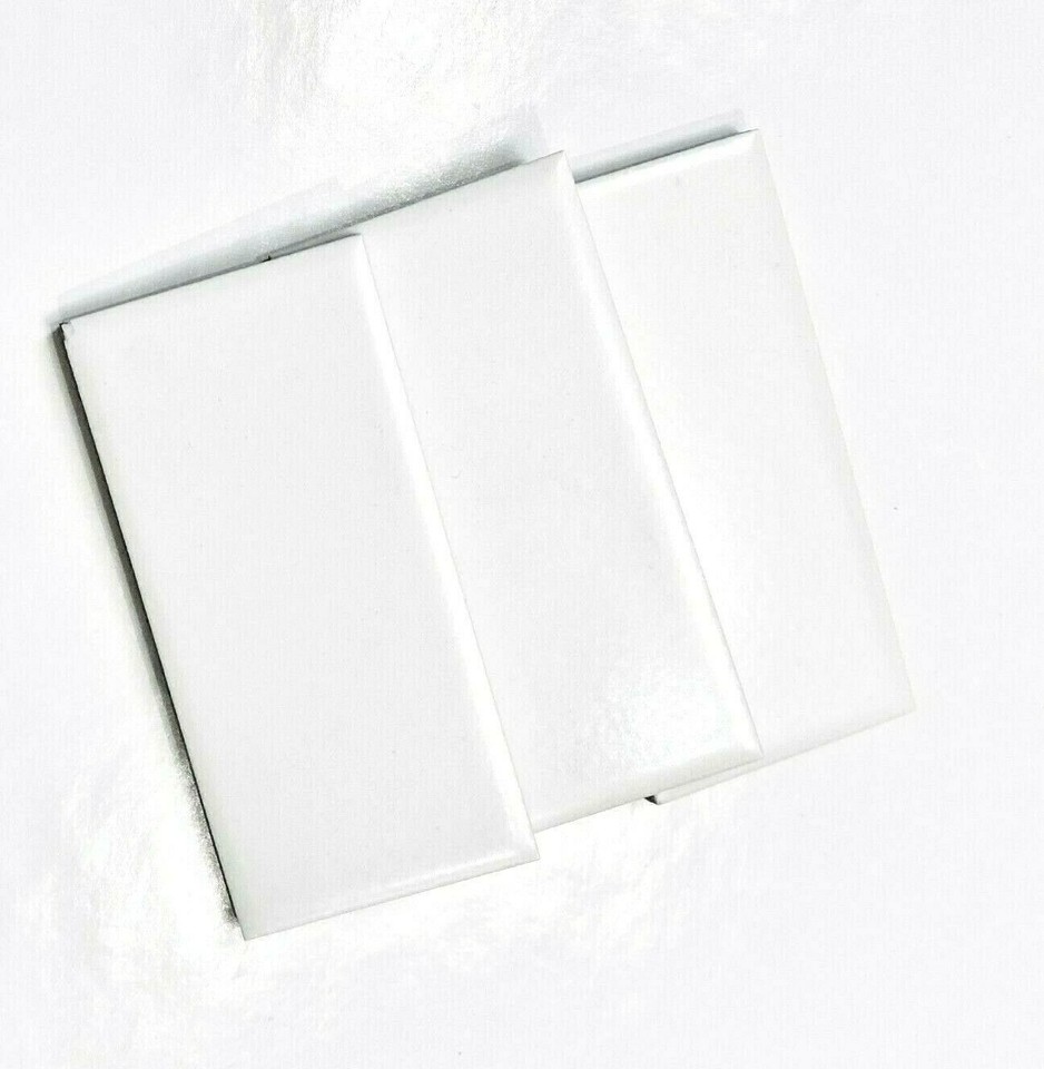 2x4 White Matte Subway Ceramic Tile Kitchen Backsplash Bathroom(2X4 ...