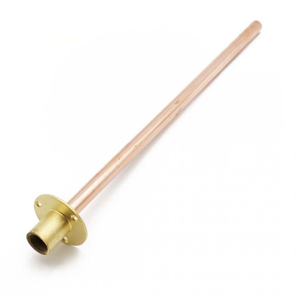 Outside Garden Tap Wall Plate Tube 15mm X 1/2 350mm Copper Pipe Tube ...