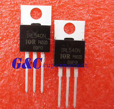 10 x New IRL540 IRL 540N Power MOSFET TO-220 IR A3GS | eBay