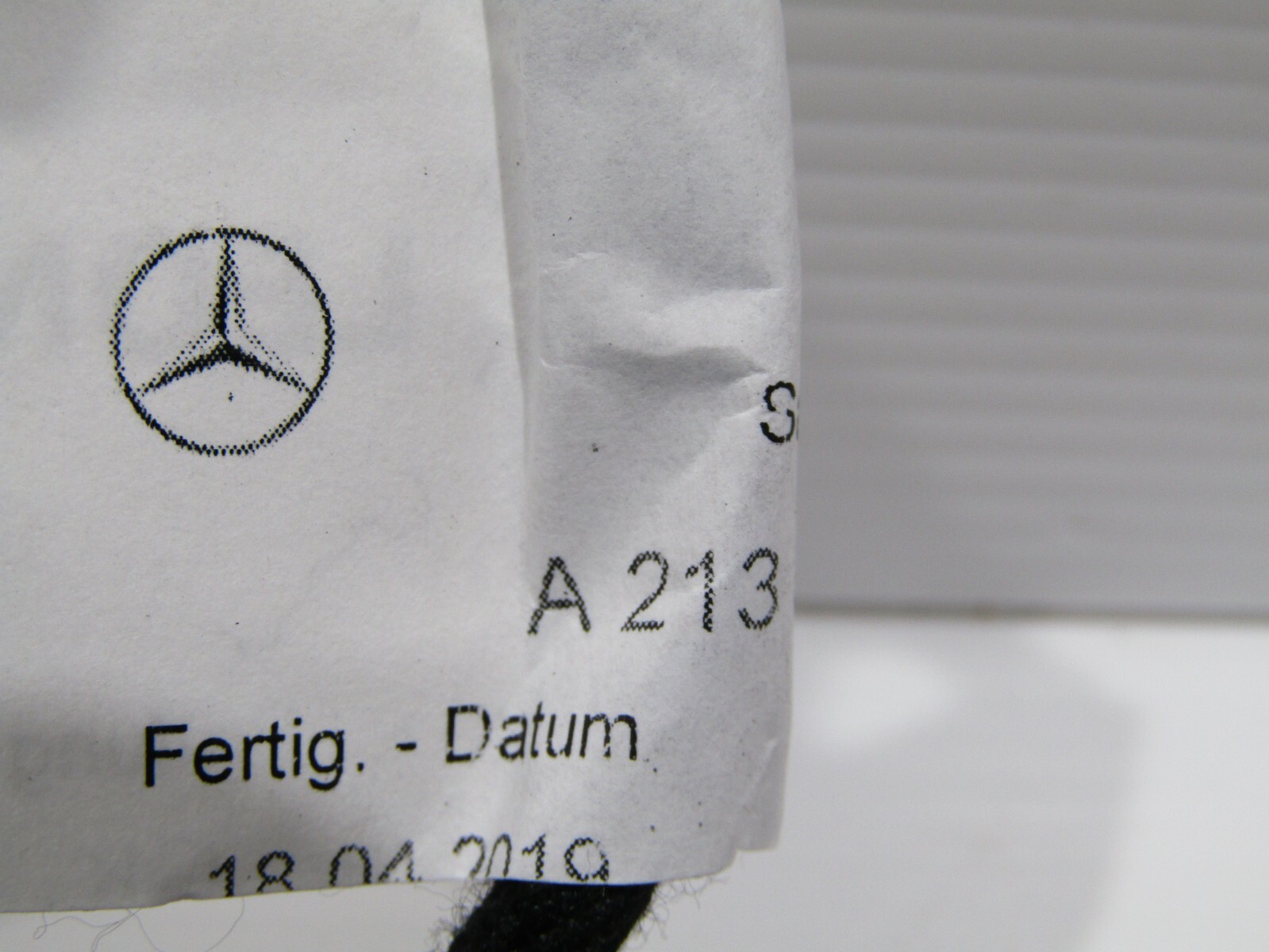 MERCEDES E CLASS W213 ELECTRICAL WIRING HARNESS NEW P/N A2135401091 REF ...