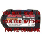 SNAP-ON CTB4185 CTB4187 Battery 18 volt NiCad Rebuild Service 2000mah 2 ...