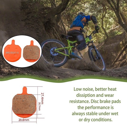 Durable Resin Brake Pads for Hayes SOLE Hydro MX2 GX2 Perfect for All ...