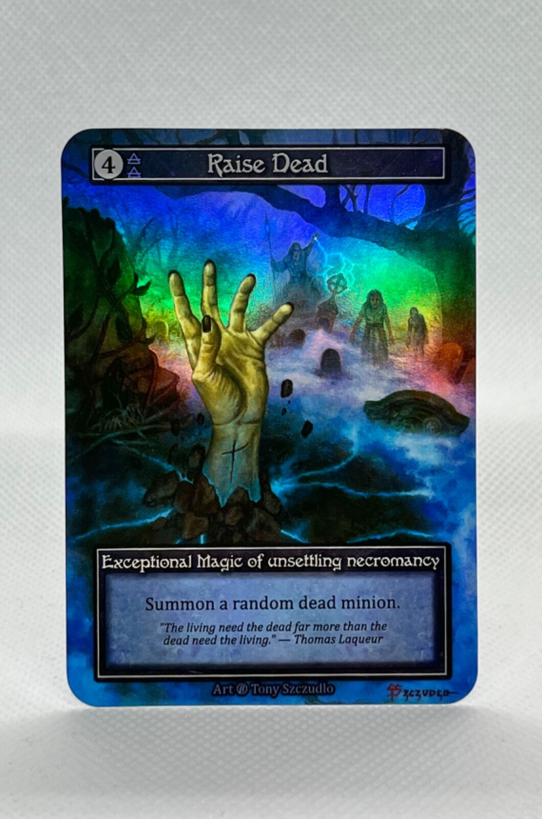 FOIL Raise Dead - Sorcery: Contested Realm TCG Beta - Exceptional | eBay