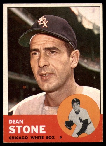 1963 Topps #271 Dean Stone EX/NM White Sox ID:113183 | eBay