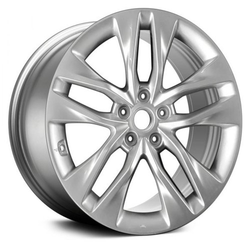 Wheel For 12-16 Hyundai Genesis Coupe 19x8.5 Alloy 10 Spoke Smoked ...