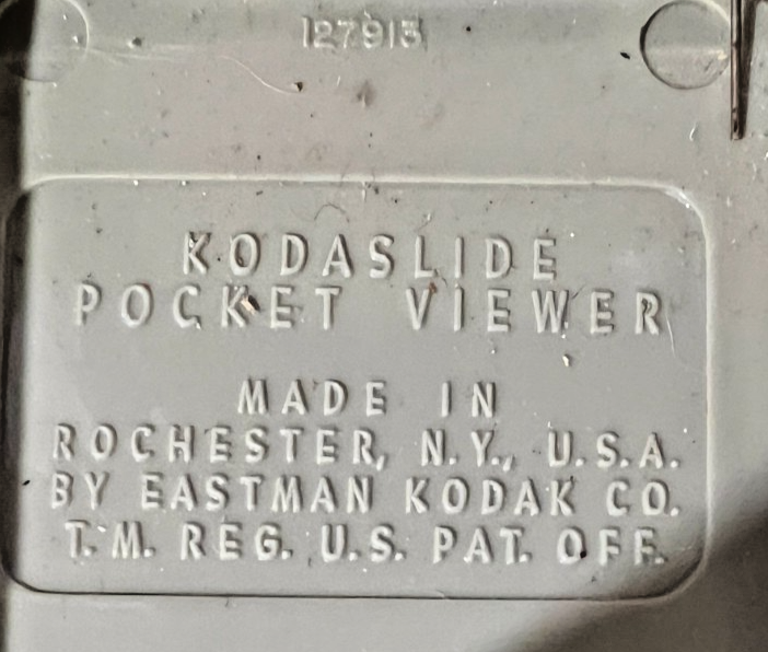 Vintage Kodak Kodaslide Pocket Folding Viewer Handheld Gray | eBay