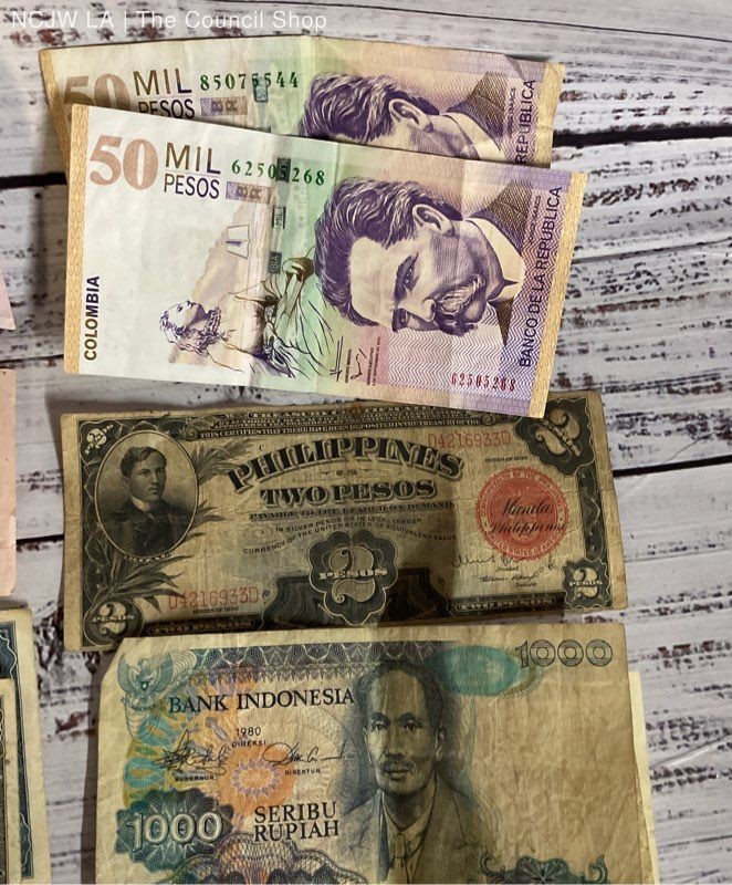 Mix Lot Different Countries Foreign Banknotes World Paper Money | eBay