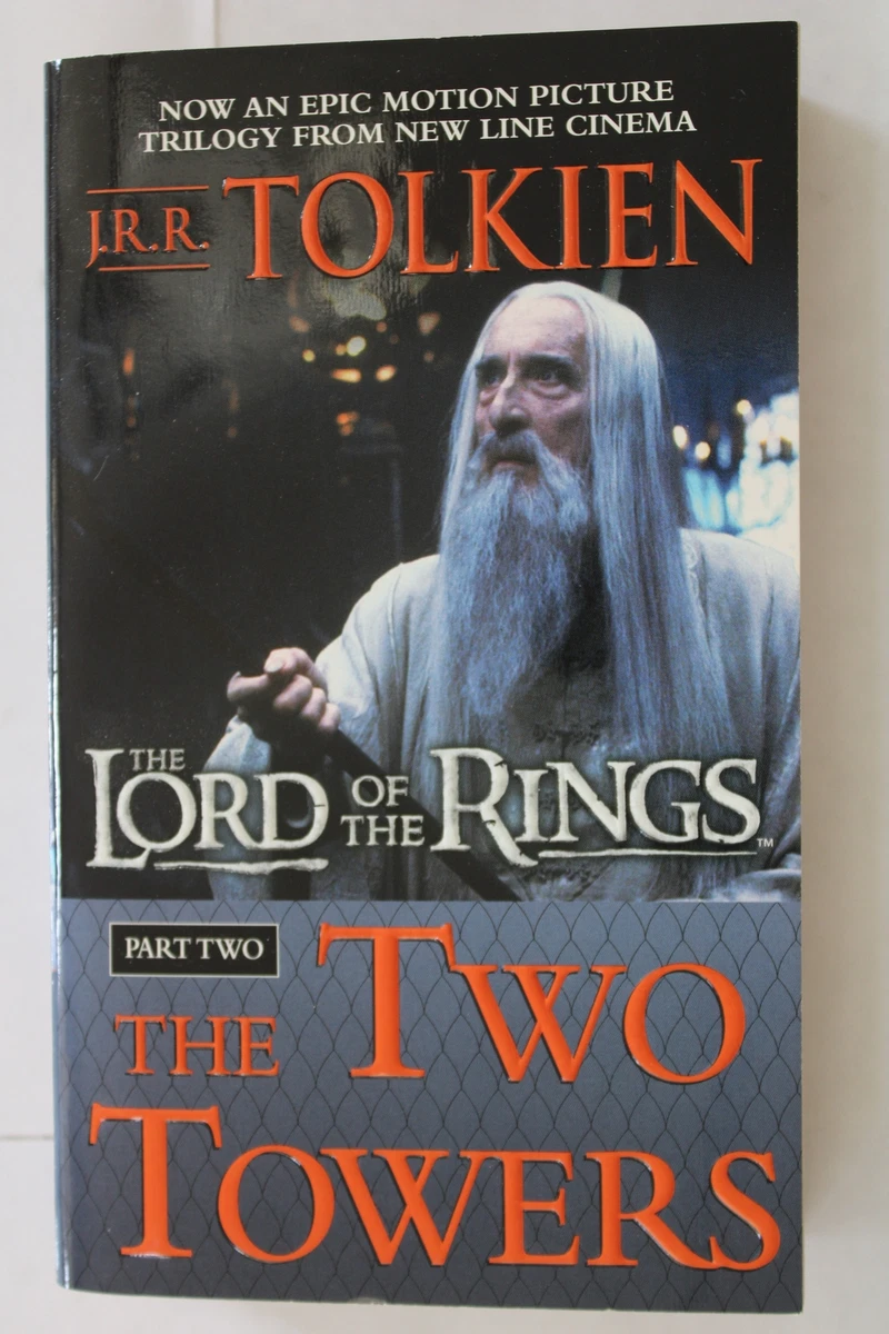Lord Of The Rings Two Towers Book Cover