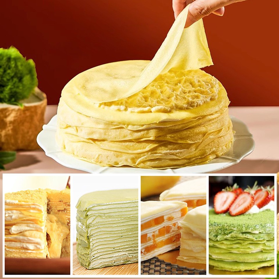 Kolice Mille Crepe Cake Machine, Thousand Layers Cake Skin Maker-Crepe ...