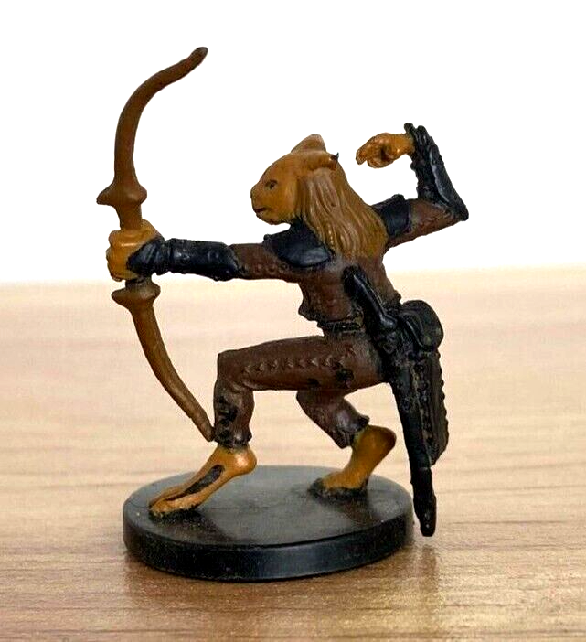 D&D Miniature - CATFOLK #11 (Archfiends Series - VHTF FIGURE / UNUSED ...