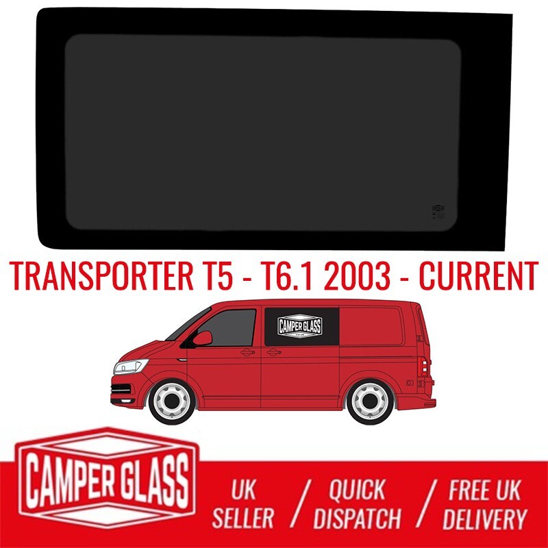 T5 T5.1 T6 Transporter Passenger Side FIXED TINTED Side Window, 2003 ...