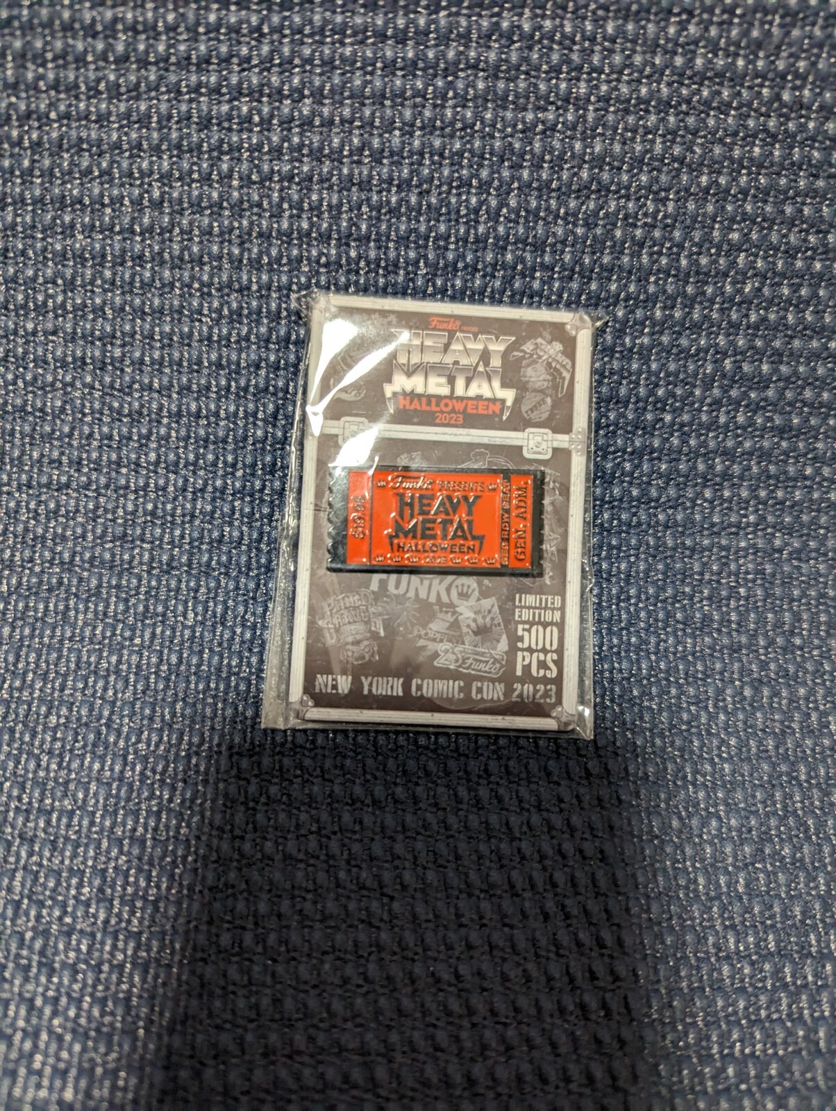 FUNKO! HEAVY METAL HALLOWEEN NYCC 2023 CONCERT TICKET LE 500 | eBay