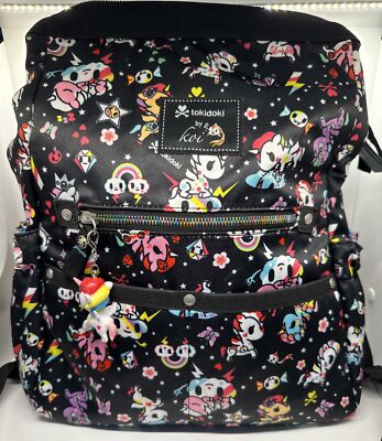 Tokidoki X Koi Animated Medical Backpack W Pockets Keychain New ...