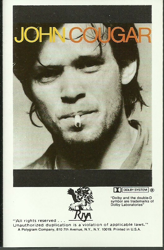John Cougar - Self Titled (Cassette, 1979) | eBay