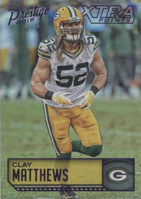 2016 Panini Prestige - Clay Matthews #76 Xtra Points Purple /100 for ...