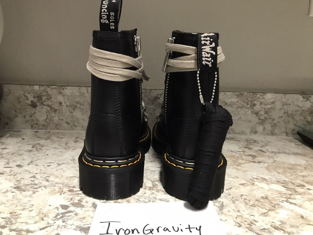 NWT Doc Dr Martens x Rick Owens 1460 Bex Leather Lace Up NWT Doc Dr Martens x Rick Owens 1460 Bex Leather Lace Up