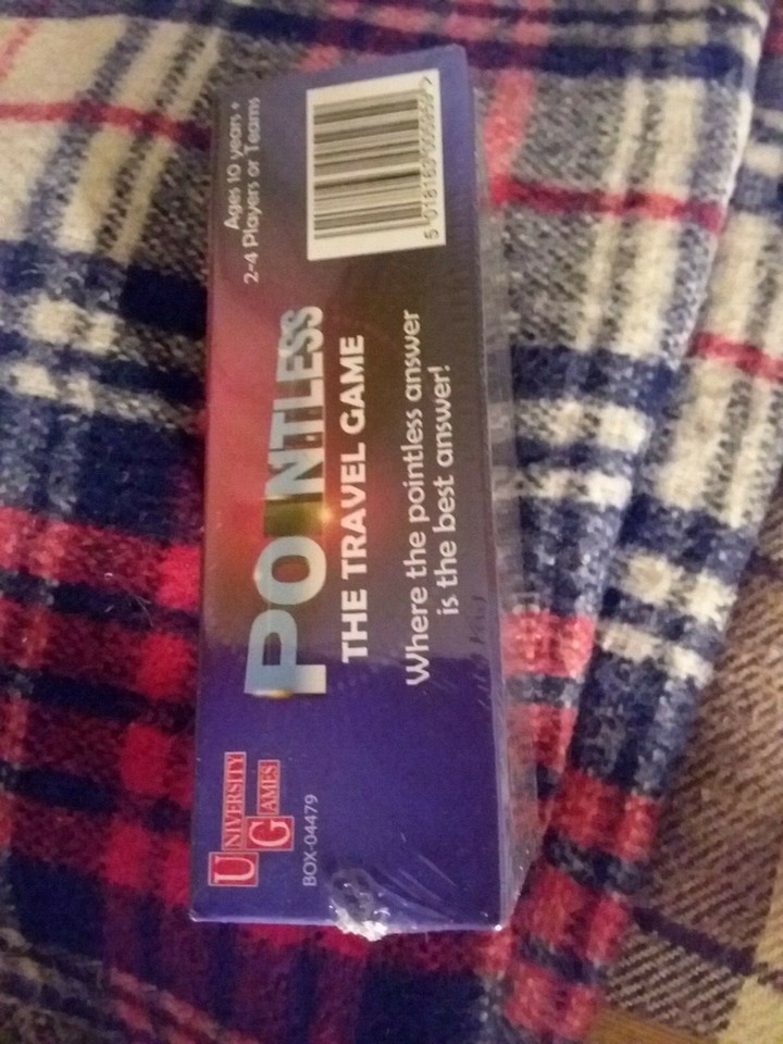 New Pointless travel game unused gift | eBay