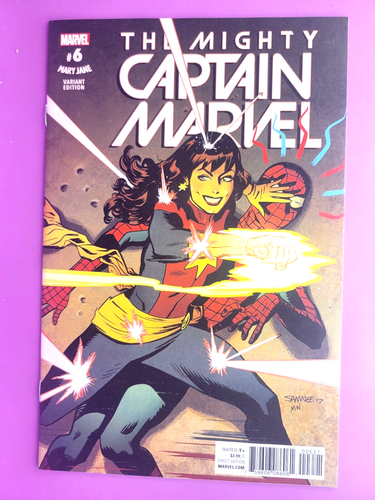 THE MIGHTY CAPTAIN MARVEL #6 FINE/VF MARY JANE VARIANT COMBINE SHIP ...