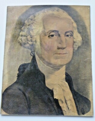 CURRIER AND IVES PORTRAIT OF GEORGE WASHINGTON LITHOGRAPH | eBay