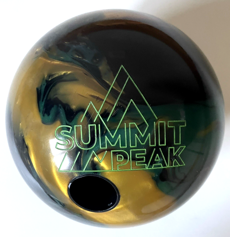Storm Summit Peak Bowling Ball 15lbs Single Drill Used | eBay