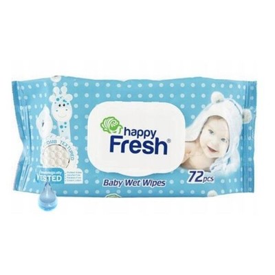 Ultra Compact Happy Fresh Wet Wipes Baby Wipes 72 pcs. | eBay