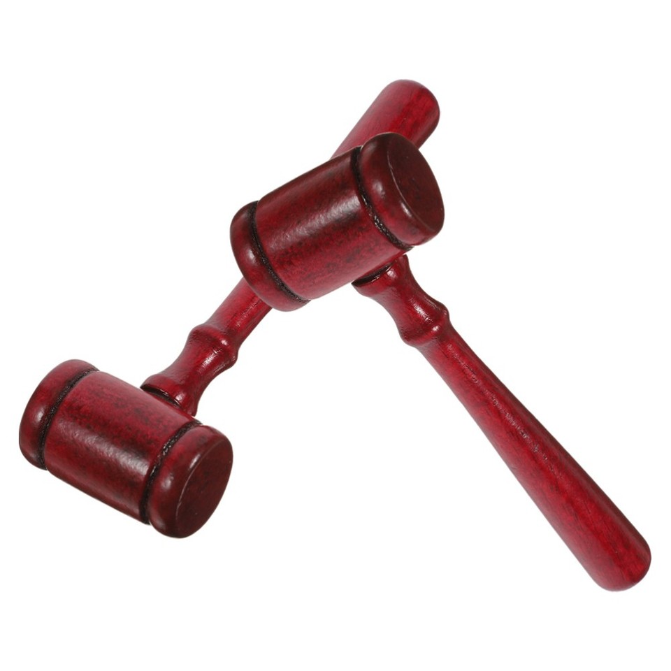 2 Pcs Judge Accessories Mini Gavel Court Hammers Childrens Costume ...