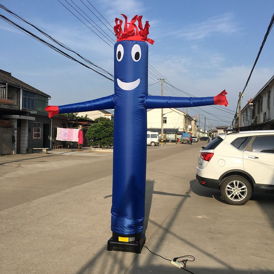 20FT/6M 10FT/3M Inflatable Advertising Air Wind Tube Puppet Sky Wavy ...