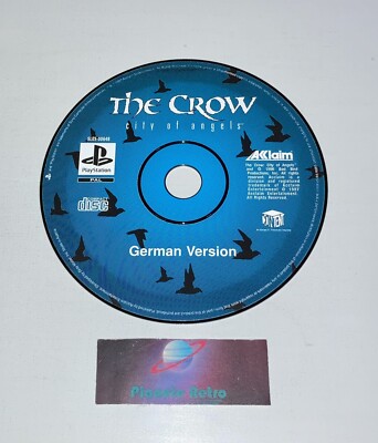 The Crow - PS1 Loose Version Allemande PlayStation Sony | eBay