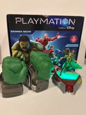 Disney Hasbro PLAYMATION Marvel Avengers GAMMA GEAR Starter Pack Hulk ...