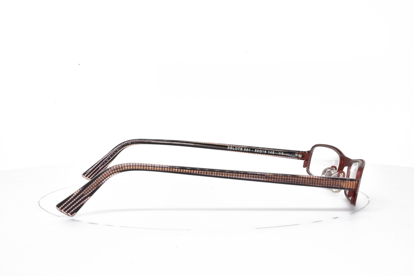 JEAN LAFONT EYEGLASSES BURGUNDY RED frame 50-16-145 BELOTE 601 | eBay