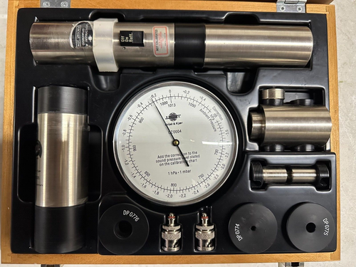 Bruel and Kjaer Sound Intensity Calibrator Type 3541 , Pistonphone Type ...