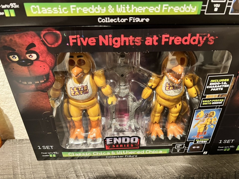 Five Nights at Freddy's FULL SET Endo Series FNAF - Freddy, Bonnie ...