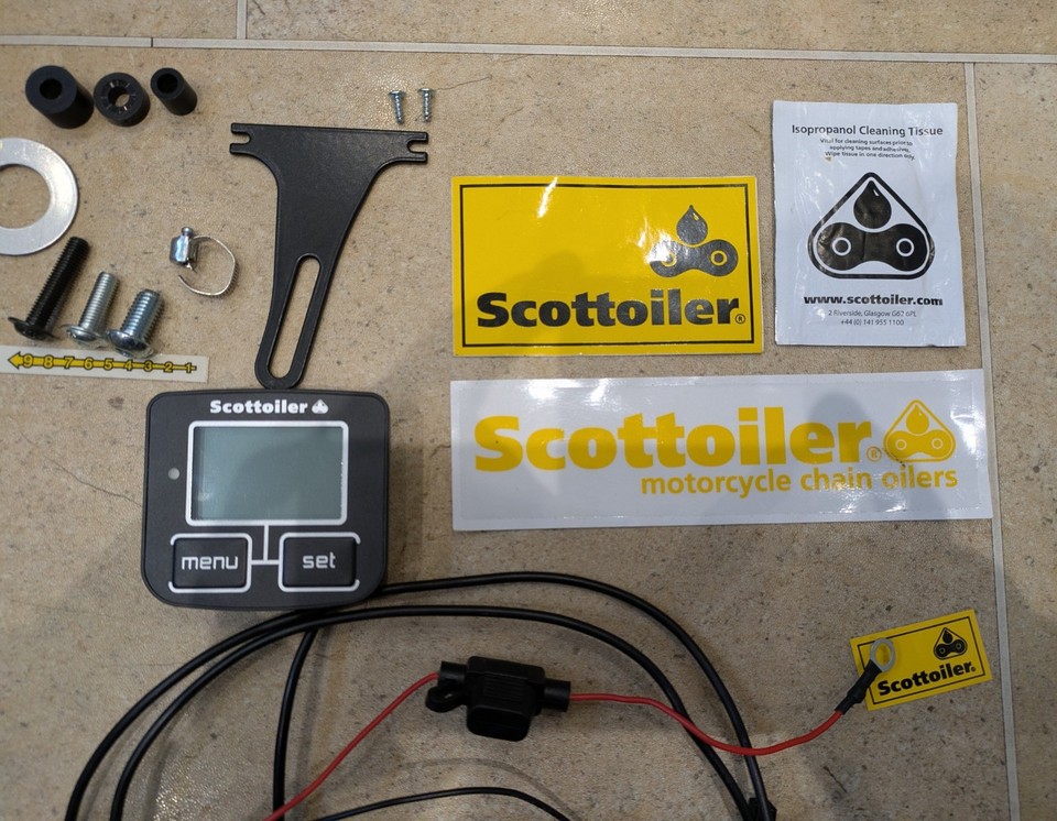 Scottoiler e system V2 electronic chain oiler for motorcycles | eBay