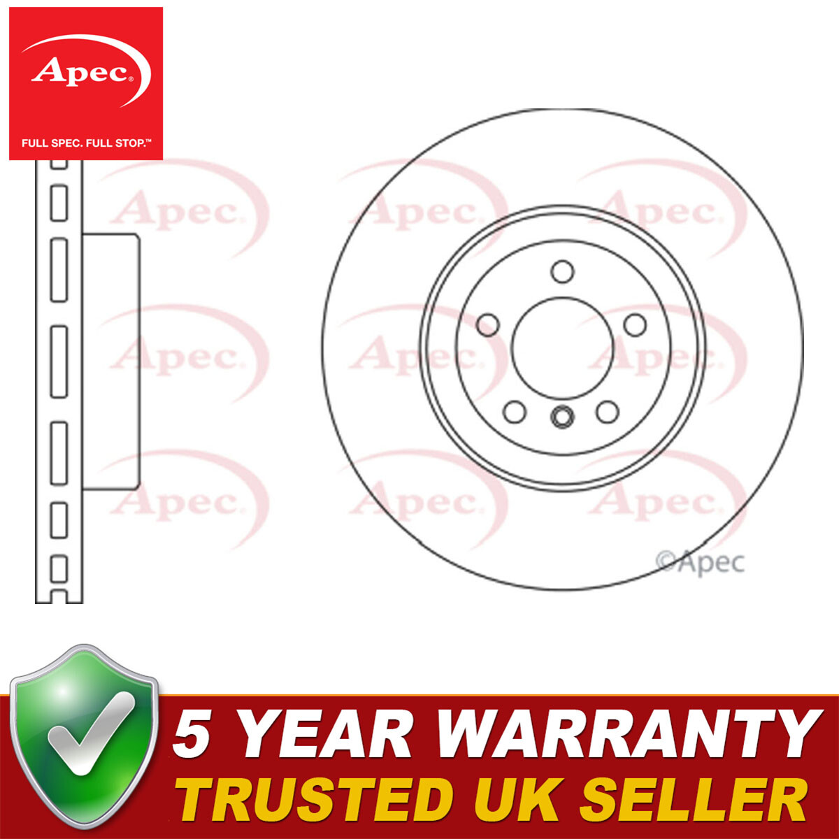 Apec DSK3253 Brake Disc for sale online | eBay