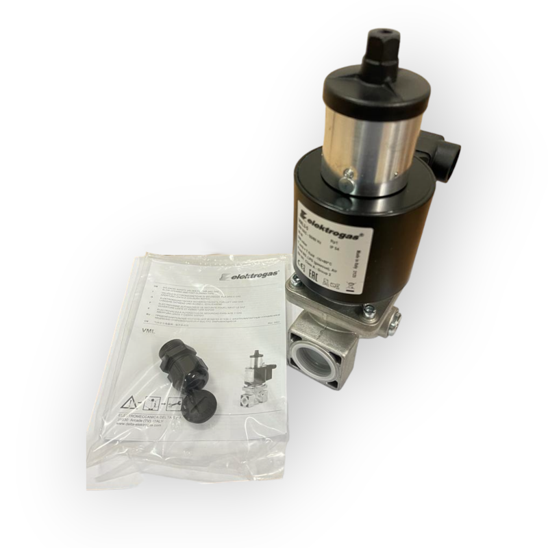 ELEKTROGAS GAS SOLENOID VALVE SLOW OPENING VML3-5 1" 500MBAR | eBay