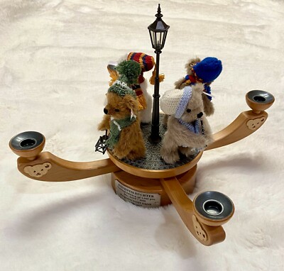 Steiff 2005 Musical Moving Advent Candalabrum Holiday Christmas Limited ...